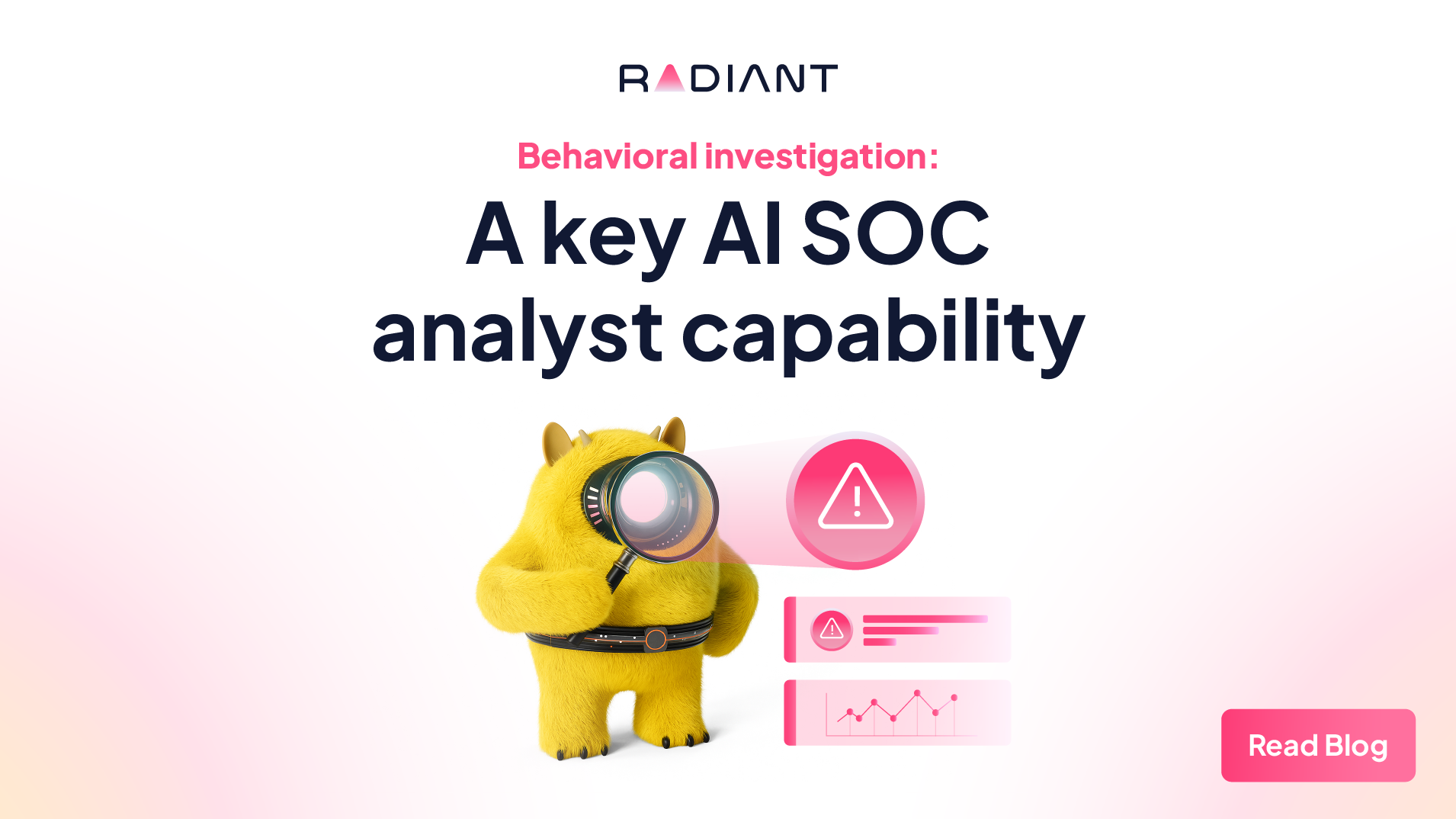 Behavioral Investigation: a Key AI SOC Analyst Capability